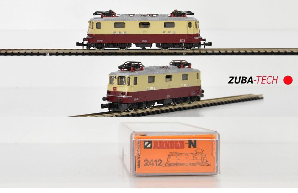 Arnold 2412 E-Lok Re 4/4 II SBB TEE Spur N GS Analog mit OVP (Gebraucht ...