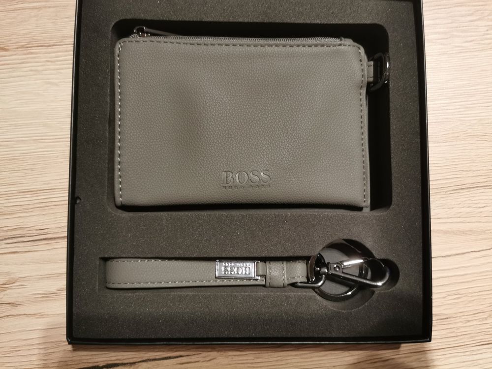 Hugo Boss Geschenk set schlüsselanhänger und Geldbörse | Kaufen auf Ricardo