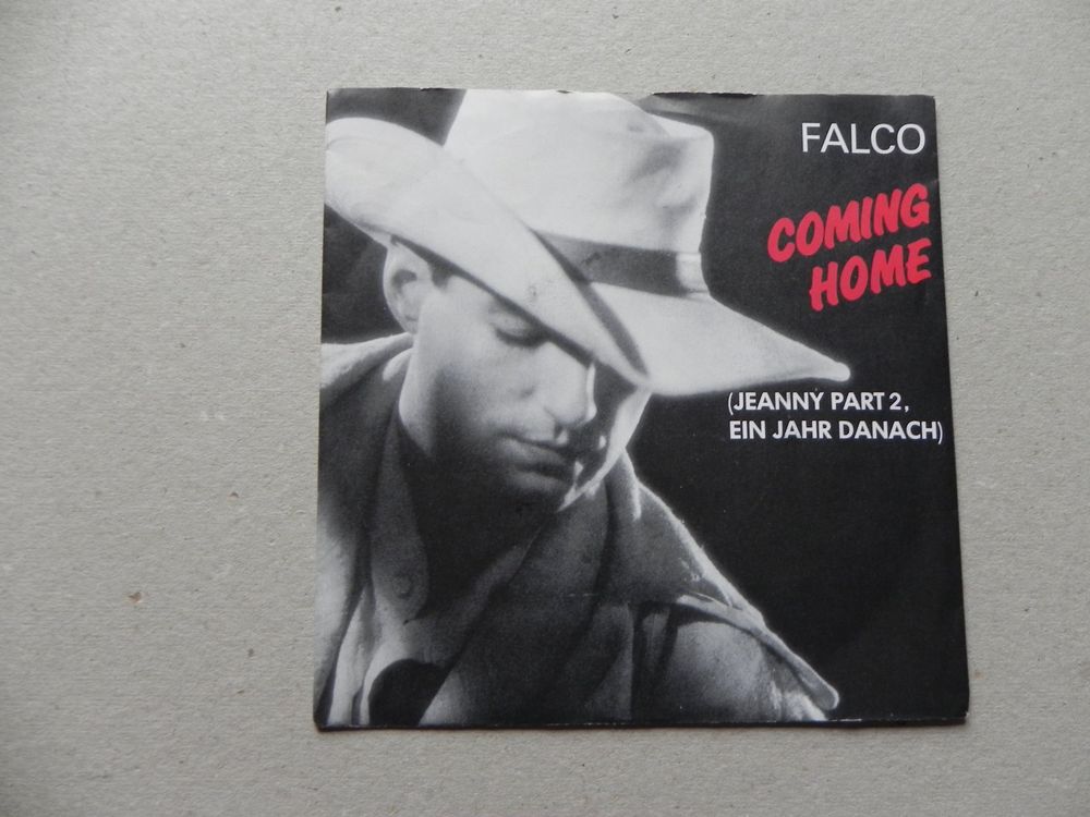 Single Oestereich Pop Falco 1986 Coming Home Jeanny Part 2 (Gebraucht ...