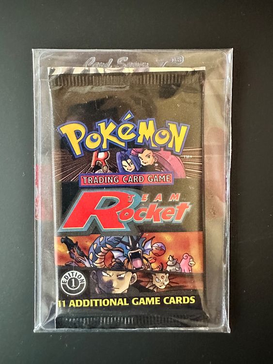 Pokemon 1. Edition Team Rocket Booster EN. heavy! | Kaufen auf Ricardo