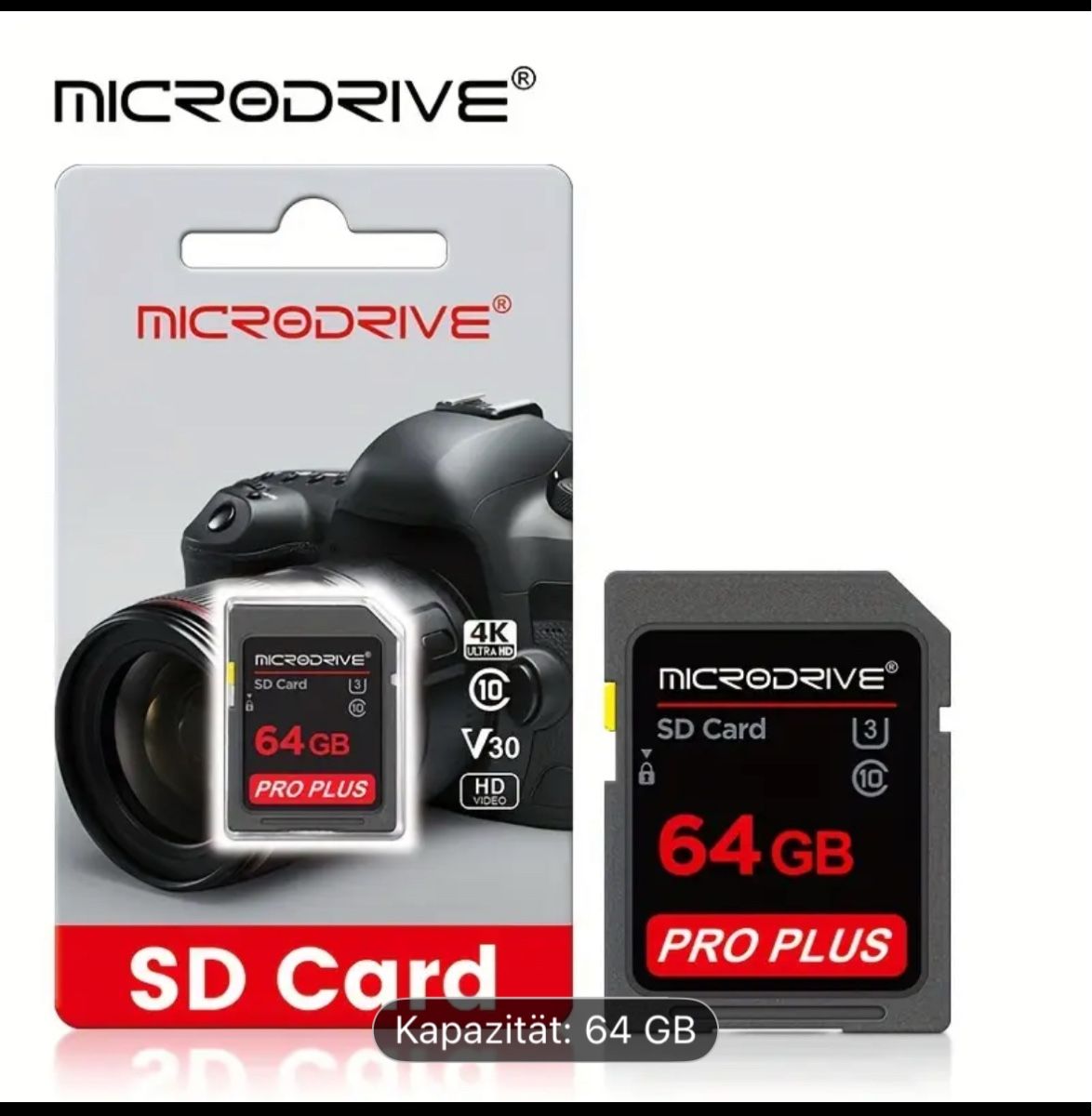 Microdrive SD Karte 64GB Pro Plus (Neu und originalverpackt) in Kloten ...