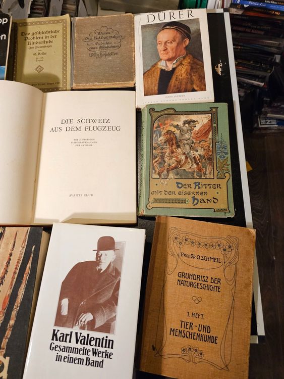 26 alte Bücher/antik/fligerei/eisenbahn/romane (Gebraucht) in ...