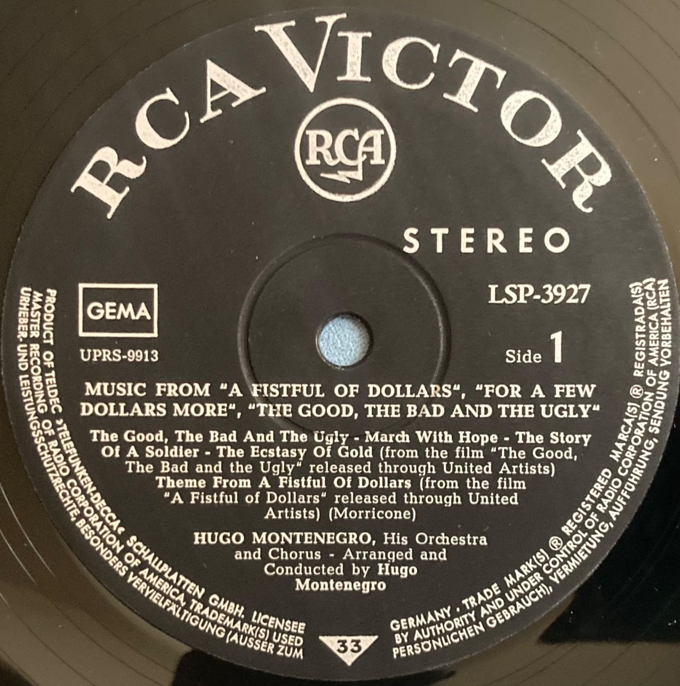 HUGO MONTENEGRO AND HIS ORCHESTRA - MUSIC FROM 'THE GOOD, TH (D ...