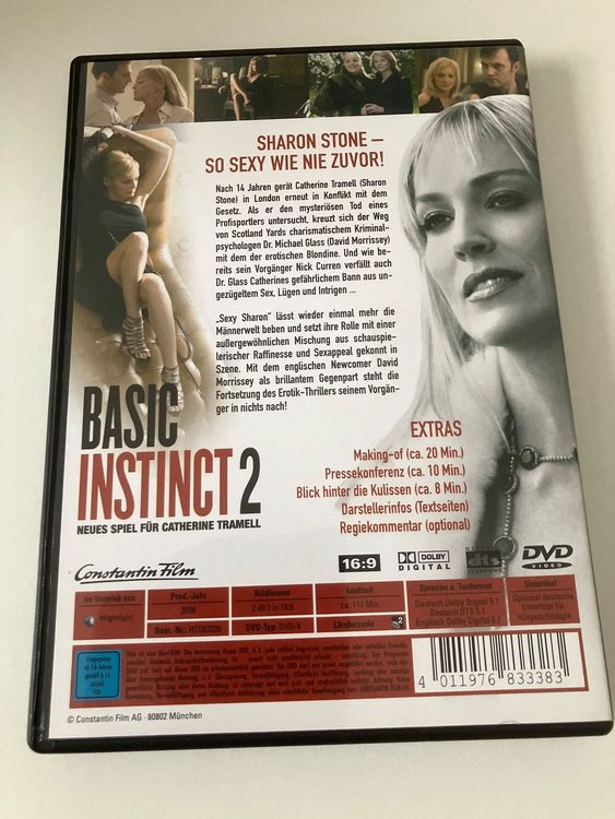 Basic Instinct 2 (DVD) Sharon Stone | Kaufen auf Ricardo