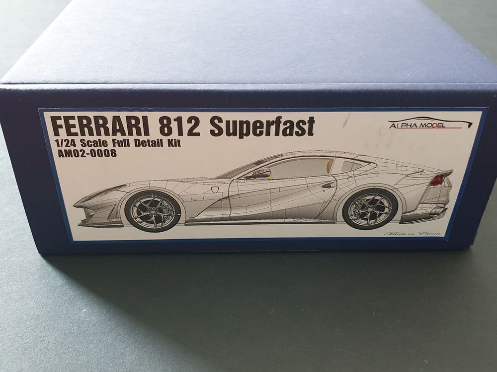 Ferrari 812 Superfast 1/24 Alpha Models (Neu und originalverpackt) in ...
