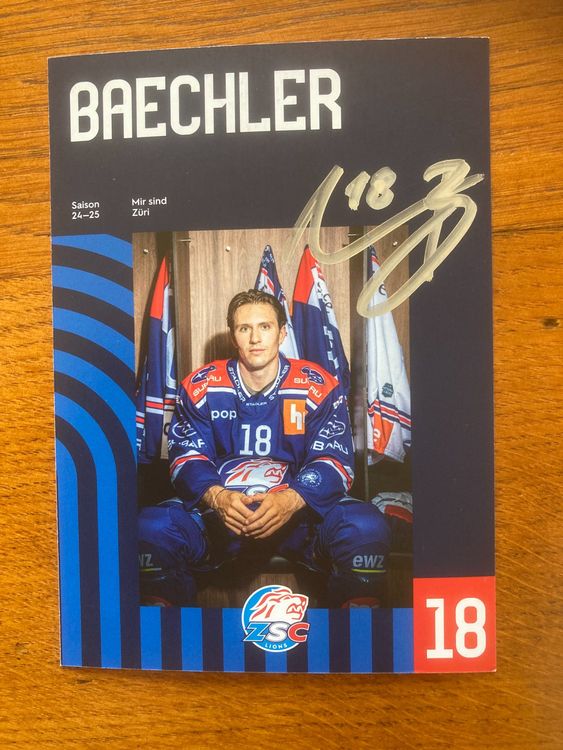 Nicolas Baechler (ZSC) / orig. AK (Neu (gemäss Beschreibung)) in Lovens ...