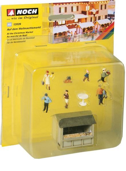 Noch 12026 Auf dem Weihnachtsmarkt H0 (Neu und originalverpackt) in ...