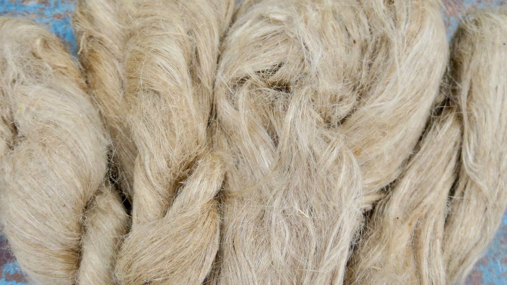 antiker Flachs, Spinnen, Basteln, Spinnrad, Abdichten (Gebraucht) in ...