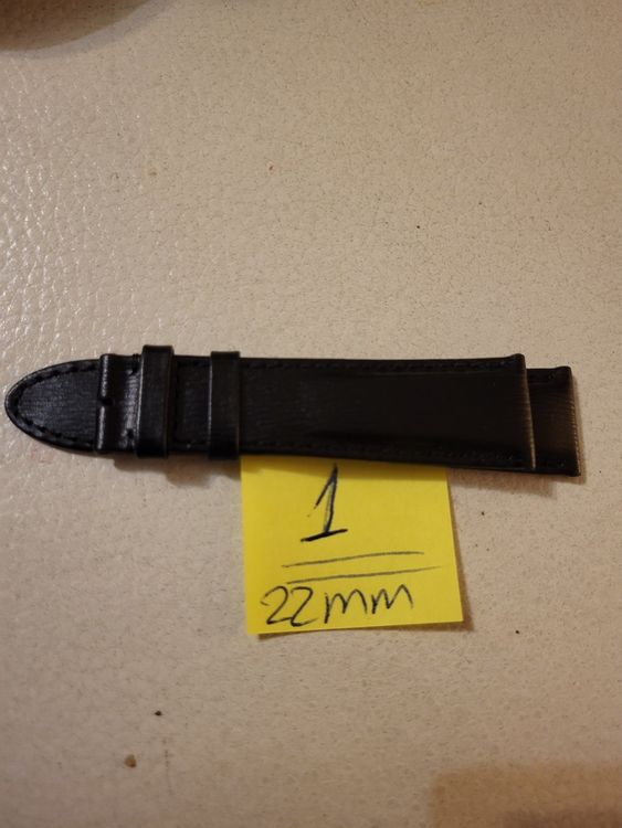 MONTBLANC Uhrenarmband 22mm | Kaufen auf Ricardo