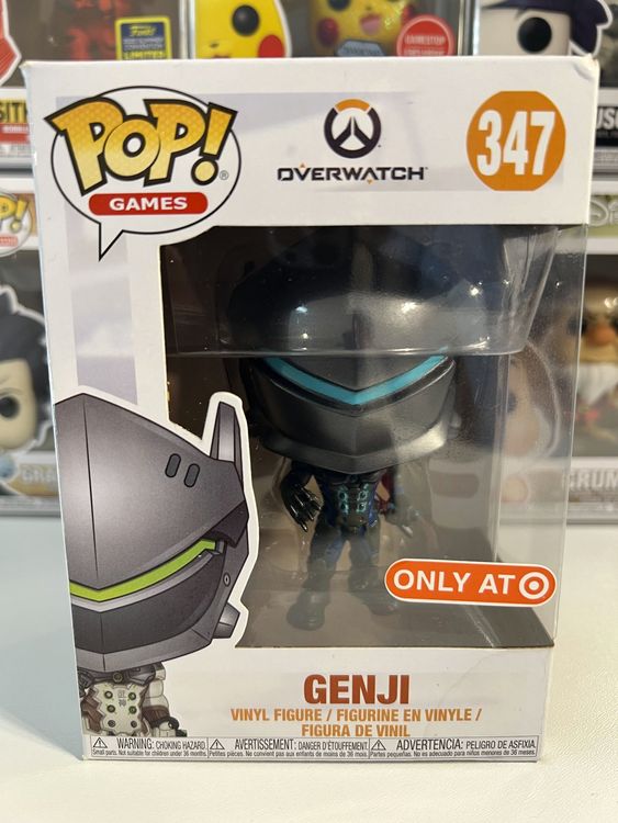 Funko POP! Games Overwatch Genji (Carbon Fiber) Limitée (Neu und ...