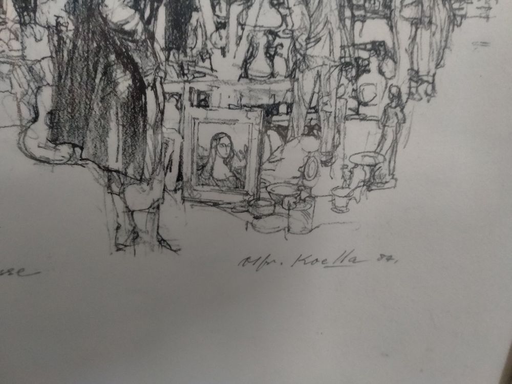 A. Koella Schweiz Bild Art Räumung Litho Flohmarkt | Kaufen auf Ricardo