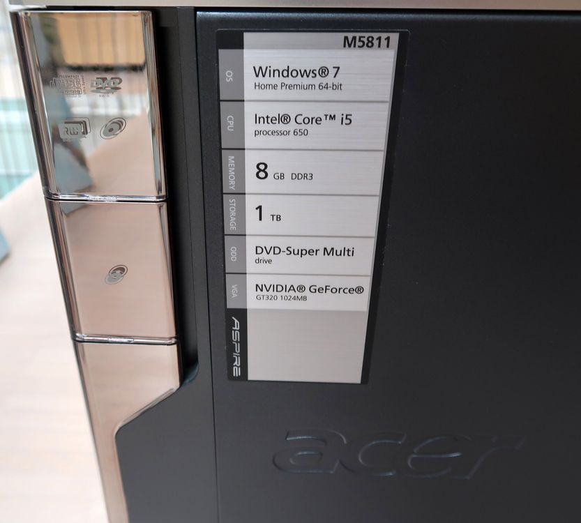 ACER ASPIRE M5811 Desktop PC | Kaufen auf Ricardo