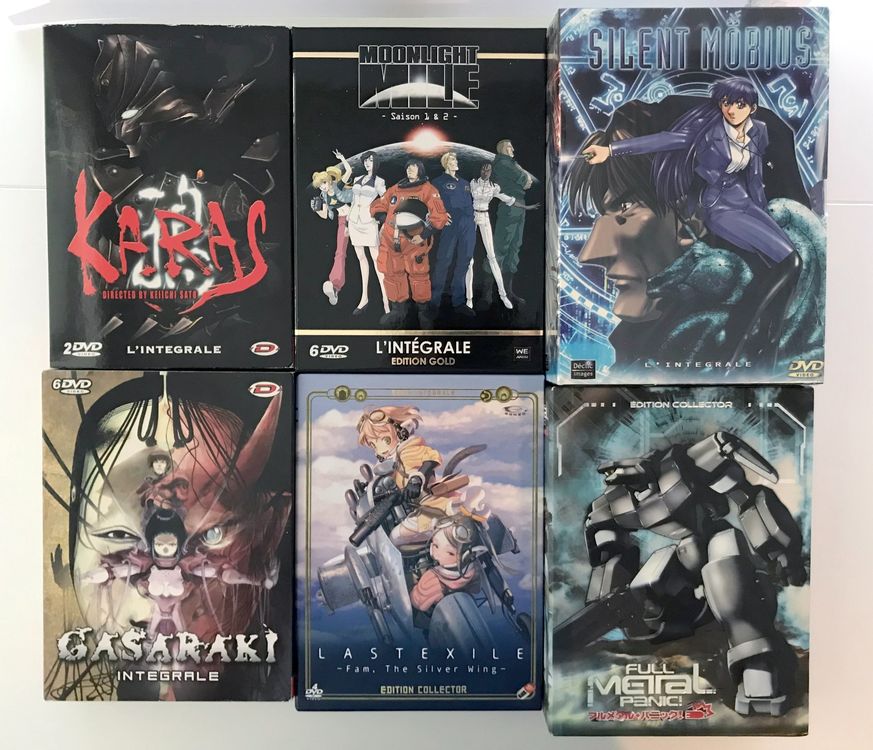 Lot coffrets intégrales DVD animé japonais | Kaufen auf Ricardo
