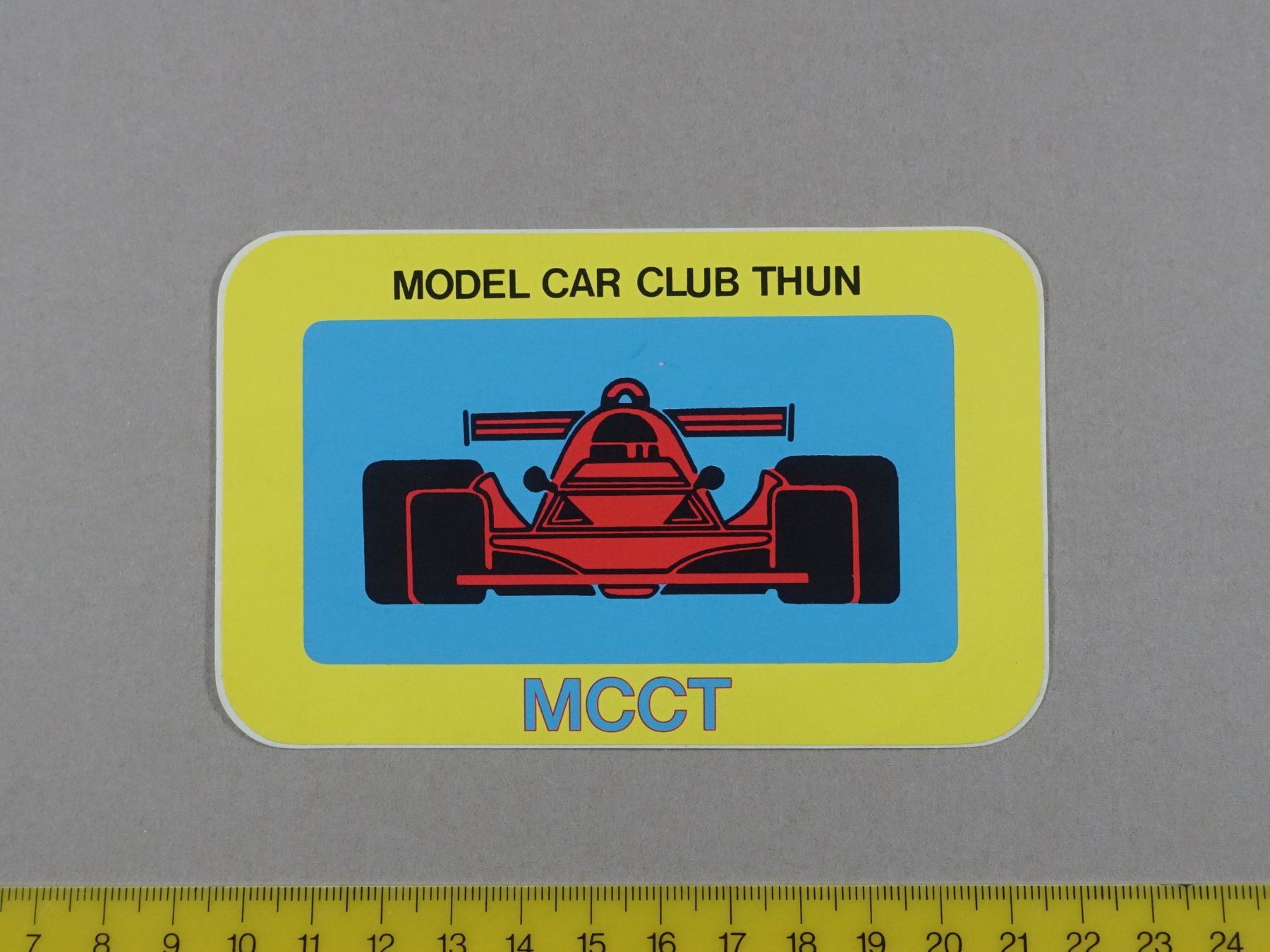 Thun, Model Car Club MCCT, Modellauto, alter Aufkleber, Bern (Gebraucht ...