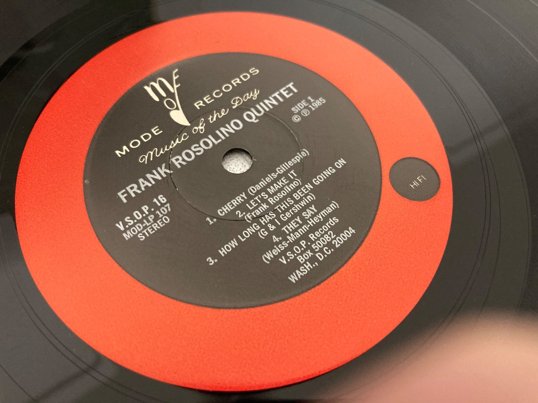 Frank Rosolino Quintet MODE Rec. Jazz LP (Gebraucht) in Biel- Bienne ...