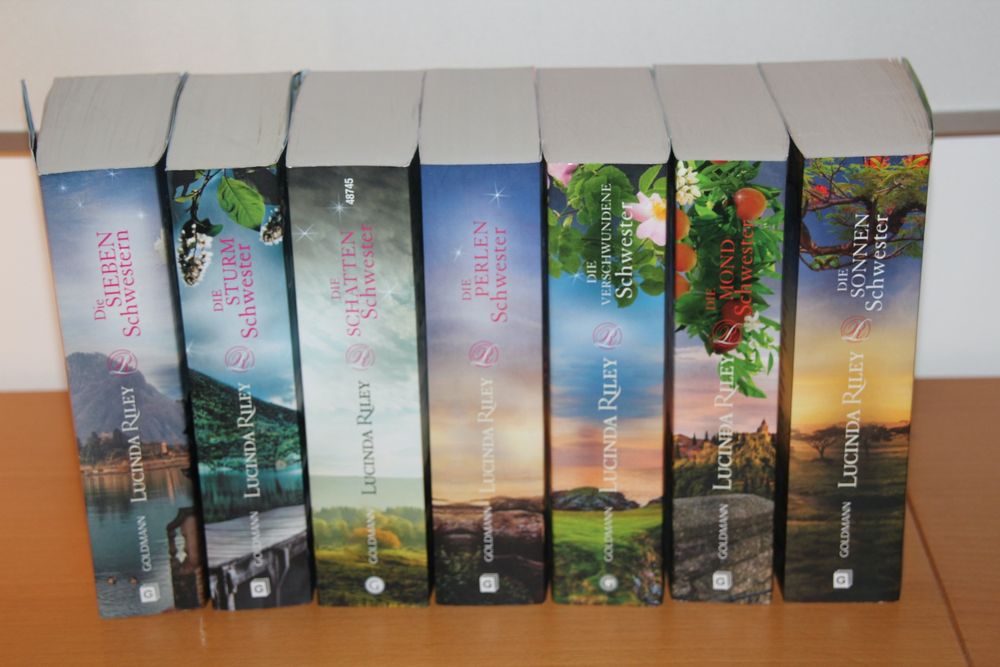 Die sieben Schwestern - Lucinda Riley 7 Taschenbücher (Neu) (Neu ...