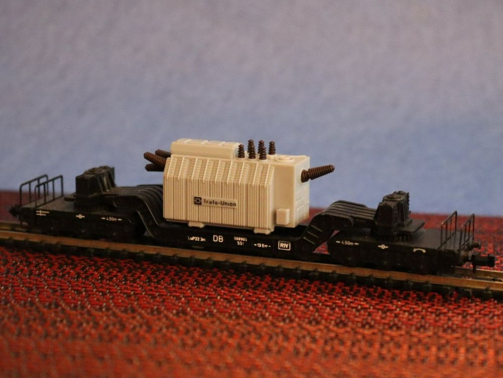 Tiefladewagen Minitrix Spur N (Gebraucht) in Zuerich für CHF 14 – mit ...