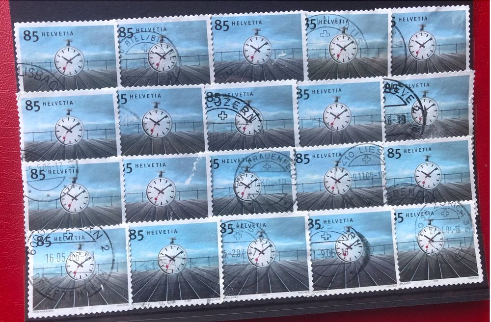 Nr.1108 mit Stempel Bahnhofuhr | Kaufen auf Ricardo