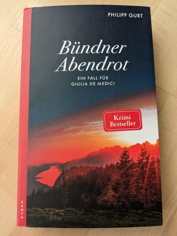 Philipp Gurt - Bündner Abendrot "Schweizer Krimi* 2022 (Gebraucht) in für CHF 3 – mit Lieferung ...