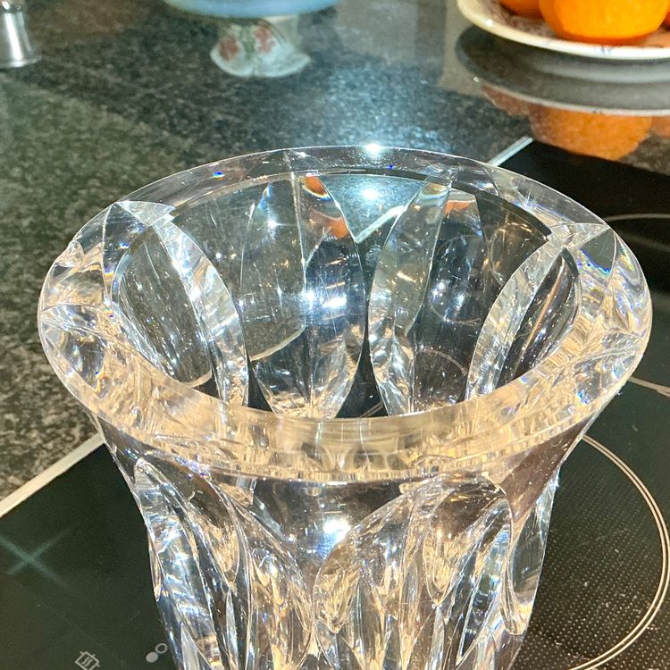 ST.LOUIS FRANCE ART DECO BLEIKRISTALLVASE UM 1930, GEMARKT (Gebraucht ...