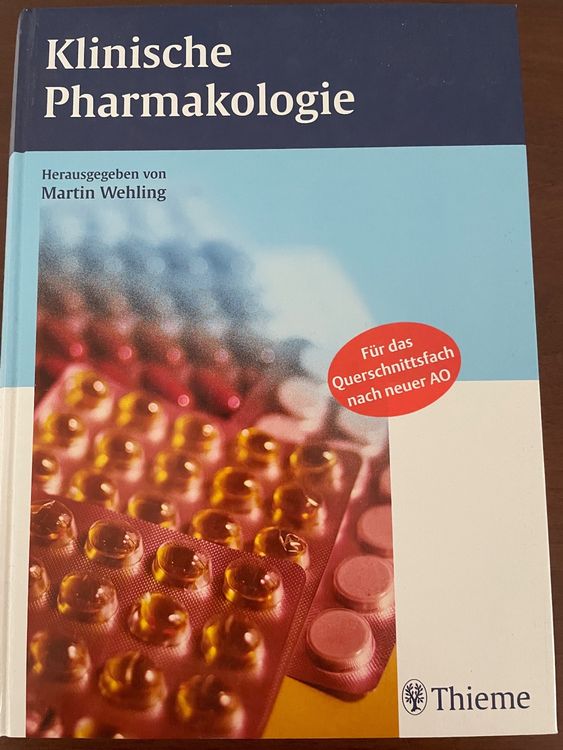 Klinische Pharmakologie Thieme (Gebraucht) in Zürich für CHF 6.3 – mit Lieferung auf Ricardo kaufen