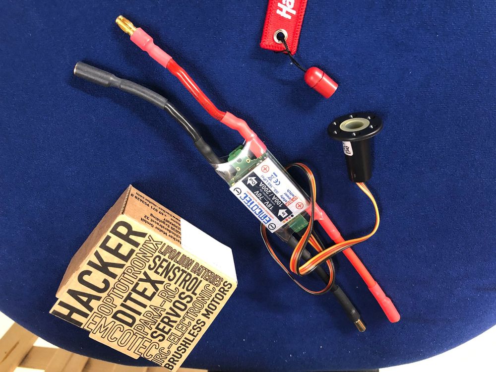 EMCOTEC Power switch 100-200A mit Magnetschaltung "Hacker" (Neu (gemäss ...