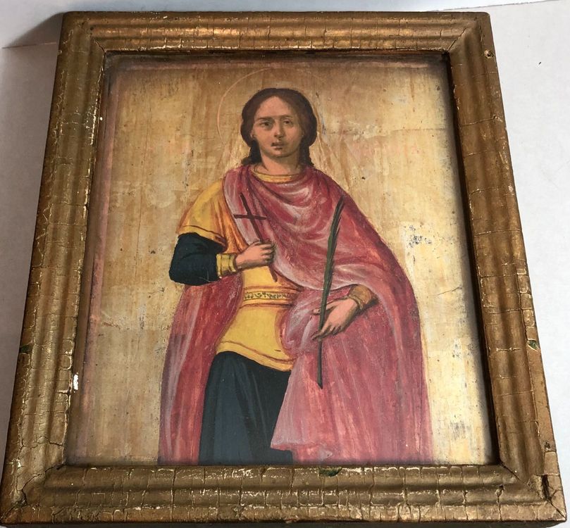 Antike Reise Ikone Gemälde | Kaufen auf Ricardo