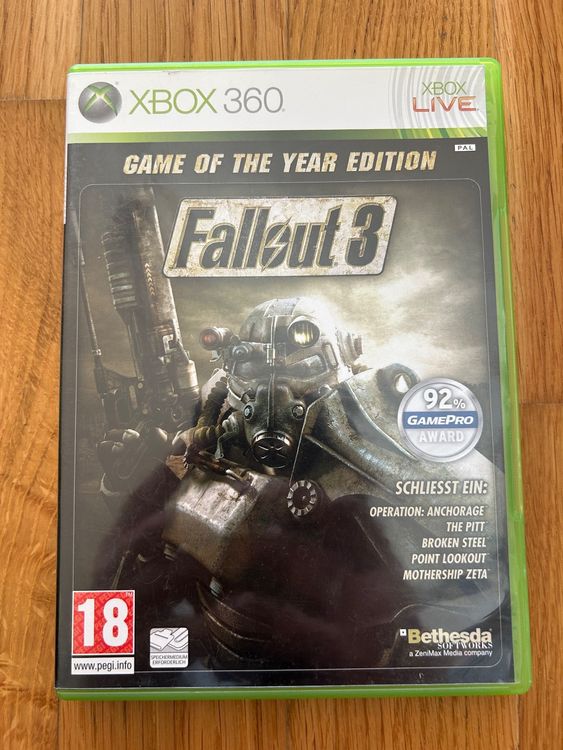 Fallout 3 - XBOX 360 (Gebraucht) in Wangen an der Aare für CHF 4.9 ...
