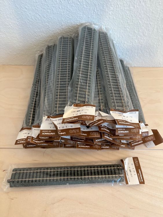 Riesen Konvolut Kato Unitrack H0 (Gebraucht) in Zürich für CHF 305 – mit Lieferung auf Ricardo ...