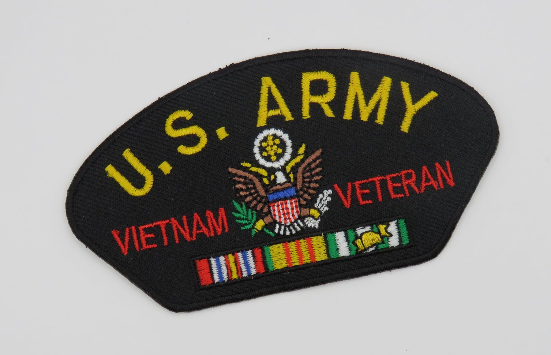 US Army - Vietnam Veteran - Aufbügler - Rarität - 10,5x5,7cm (Neu und ...