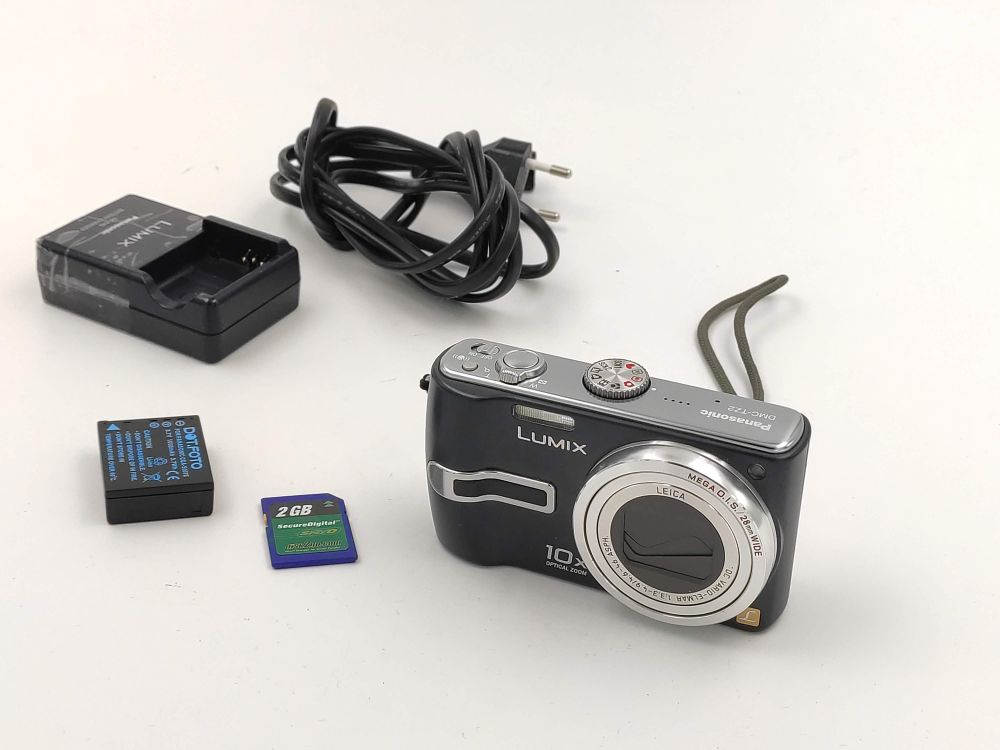 Panasonic Lumix DMC-TZ2 Digitalkamera 10x Zoom (Gebraucht) in ...