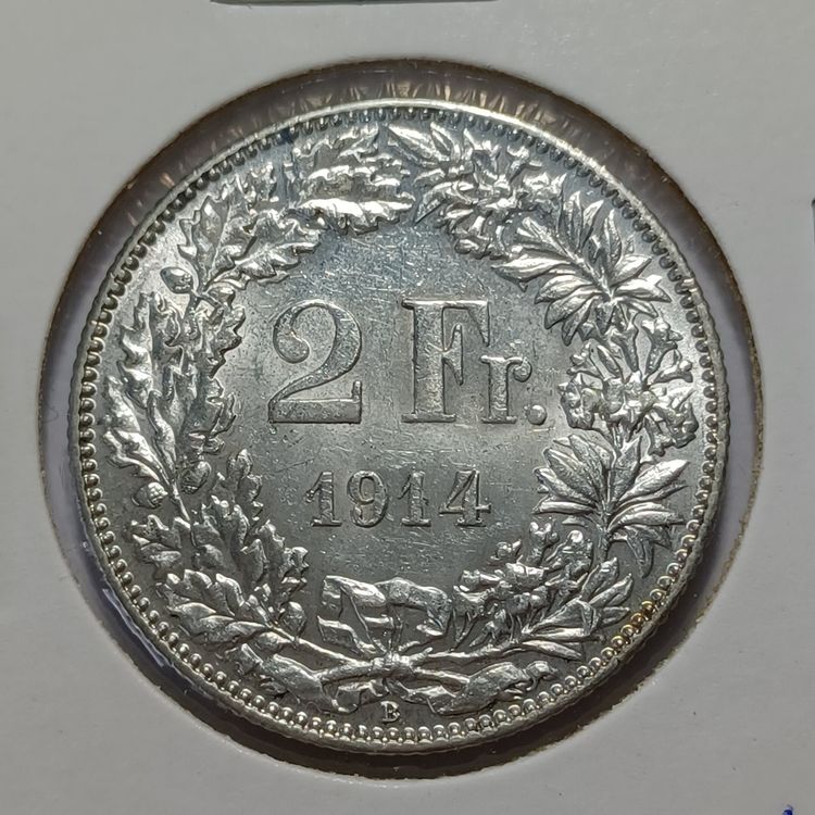 2 Franken 1914 vz-unz (Gebraucht) in Pfäffikon ZH für CHF 125 – mit Lieferung auf Ricardo kaufen