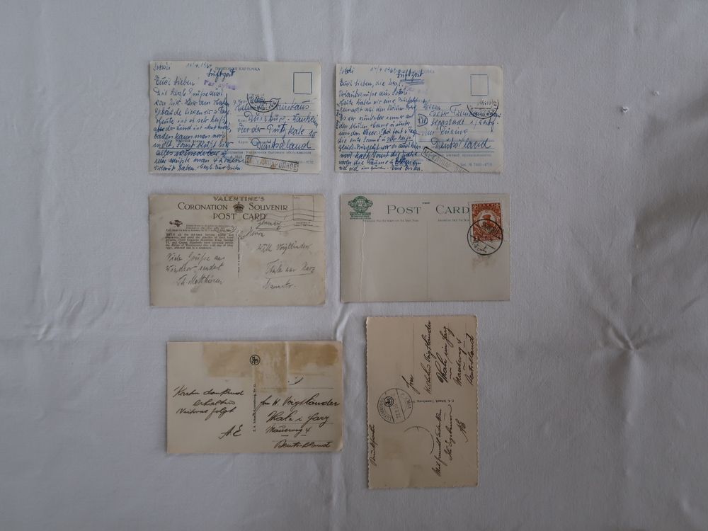 Div. Ansichtskarten UdssR, GB, China, Luxemburg 1929 - 1964 (Gebraucht ...