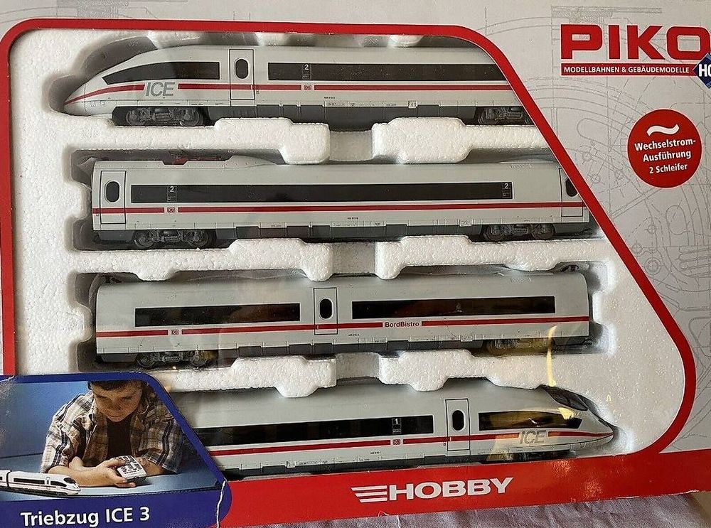 Modelleisenbahn Set PIKO Triebzug ICE 3 H0 Wechselstrom (Gebraucht) in HOMBRECHTIKON für CHF 160 ...
