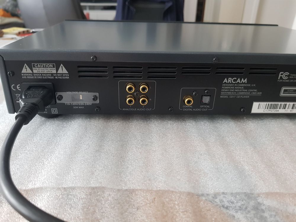 🎶 Arcam FMJ-CD17, 24bits révisé/revidiert (Gebraucht) in Delémont für ...