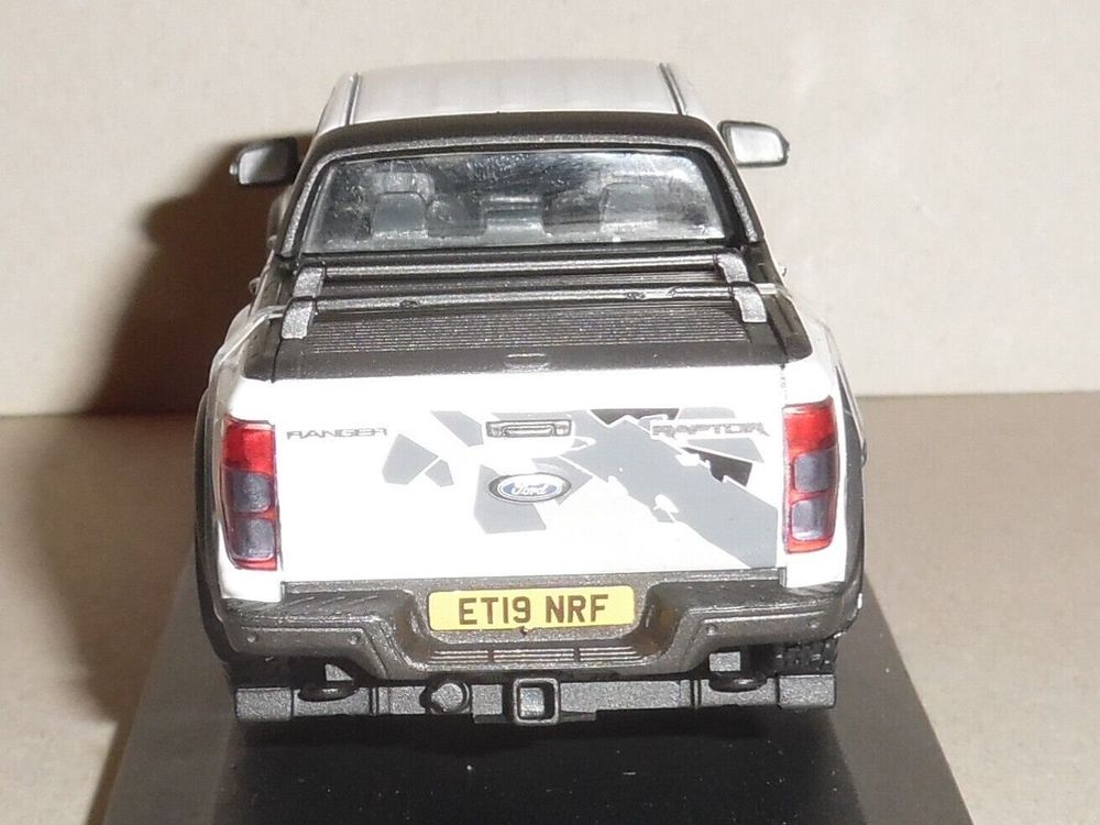Ford Ranger Raptor 2019-2023 RHD weiss / schwarz 1:43 (Neu und ...