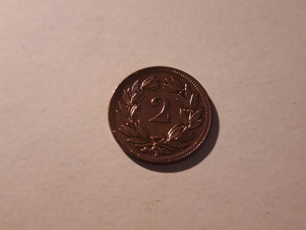 Schweiz - 2 Rappen (1902) | Kaufen auf Ricardo