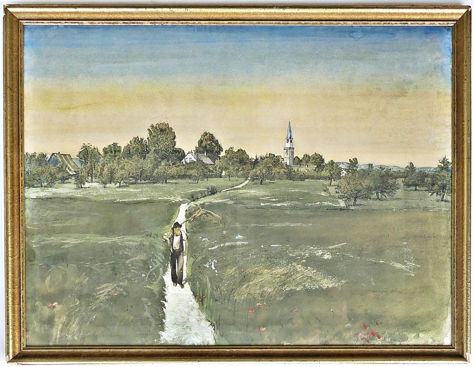 Gemälde von Ernst Georg Rüegg 1883-1948 | Kaufen auf Ricardo