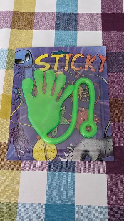 Sticky Hand - Glibberhand - grün | Kaufen auf Ricardo