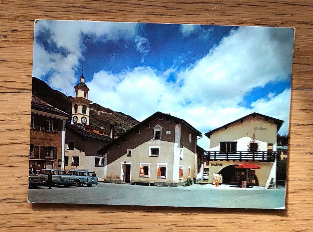 Ansichtskarte SILS-MARIA vor 50 Jahren, ab 1.-- (Gebraucht) in Lufingen ...