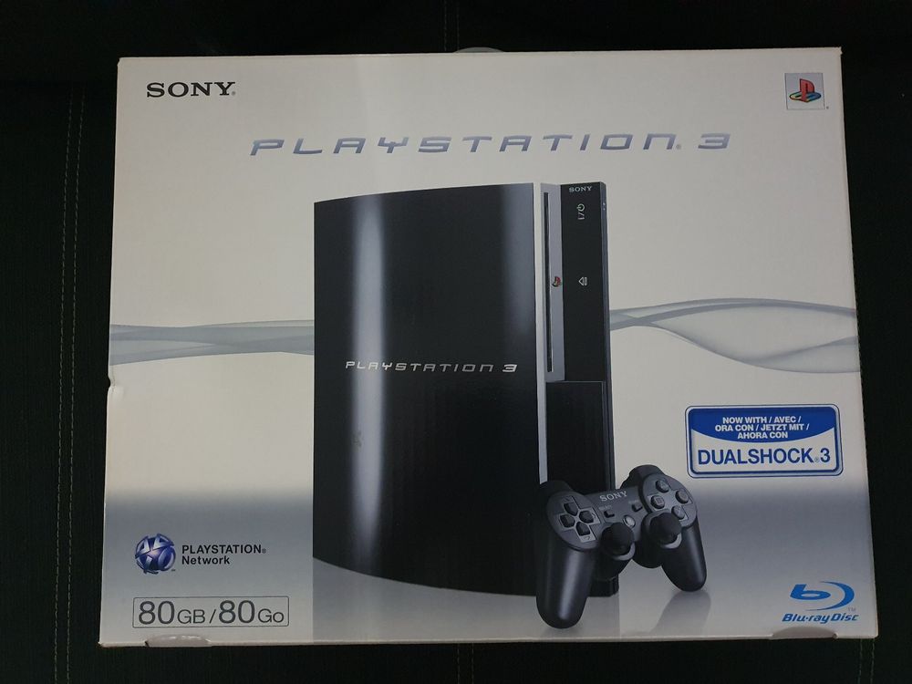 PS3 - Sony Playstation 3 "FAT" in OVP (PAL) | Kaufen auf Ricardo