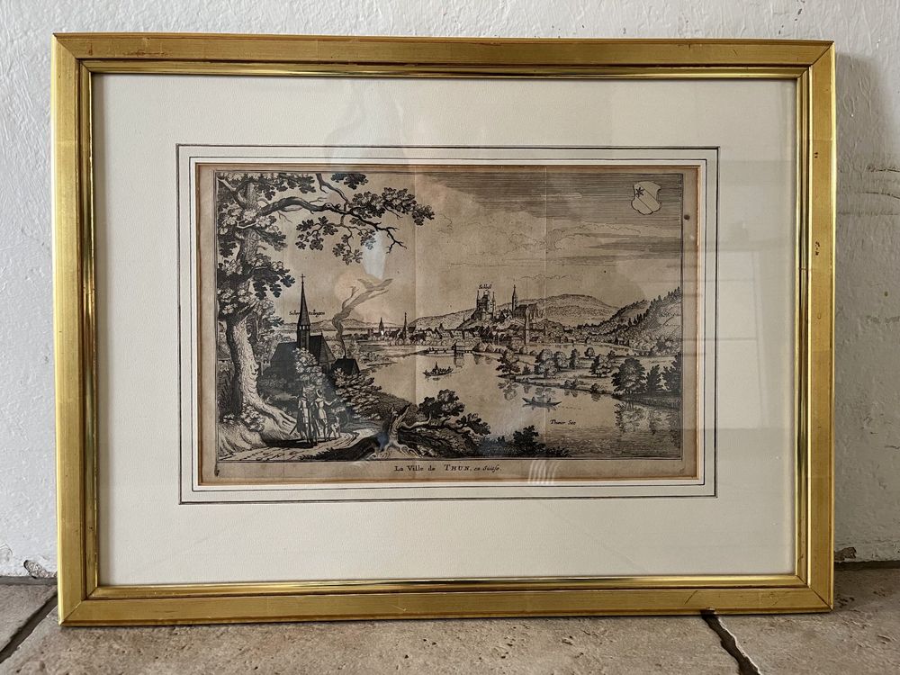 Original Kupferstich Thun - Merian Matthäus (1593 - 1650) (Gebraucht) in Seftigen für CHF 120 ...