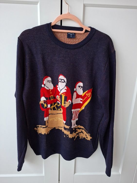 Pull de Noël en laine BREITLING Santas - M (Neuf (Voir description)) à ...