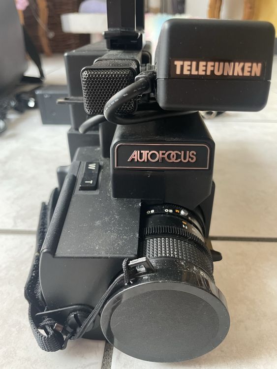 Telefunken 2890 Autofocus VHS-C PAL (VINTAGE) (Gebraucht) in Mezzovico ...