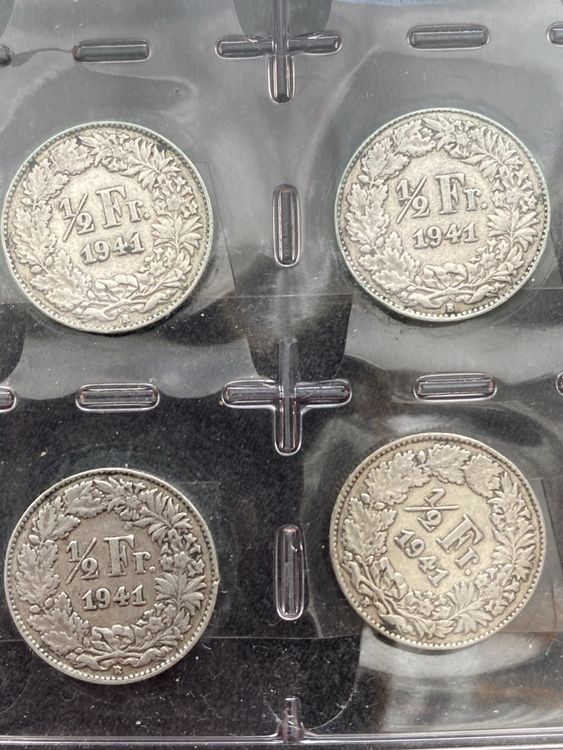 Highlight Lot Silber 50 Rappen 1941 Selten! (Gebraucht) in Büttikon AG für CHF 16.9 – mit ...
