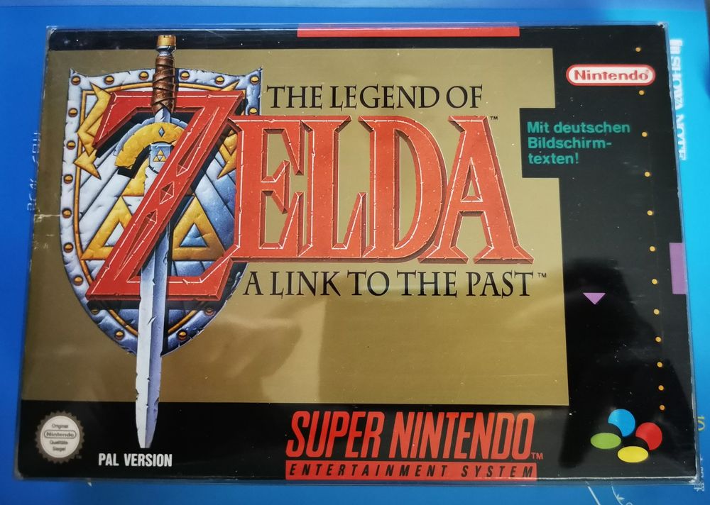 NES Zelda a Link to Past Nintendo Entertainment System + OVP (Gebraucht ...