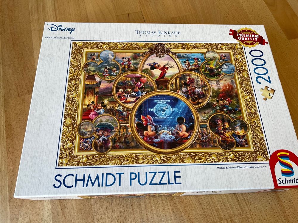 Disney Puzzle 2000 teile (Gebraucht) in Visperterminen für CHF 25 – mit ...
