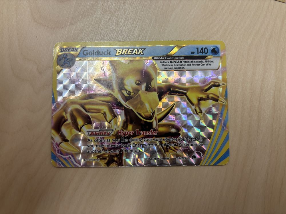 Golduck Break Pokémon Karte (Neu (gemäss Beschreibung)) in Lyss für CHF ...