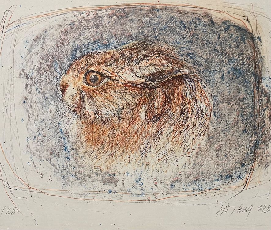 Fritz Hug (1921-1989) Litho Handsig | Kaufen auf Ricardo