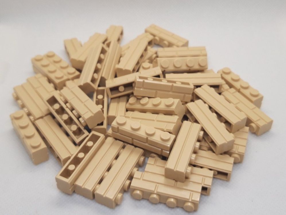 Lego 50 Stk. Mauersteine 1x4 (Profile brick) (new) (Neu (gemäss ...